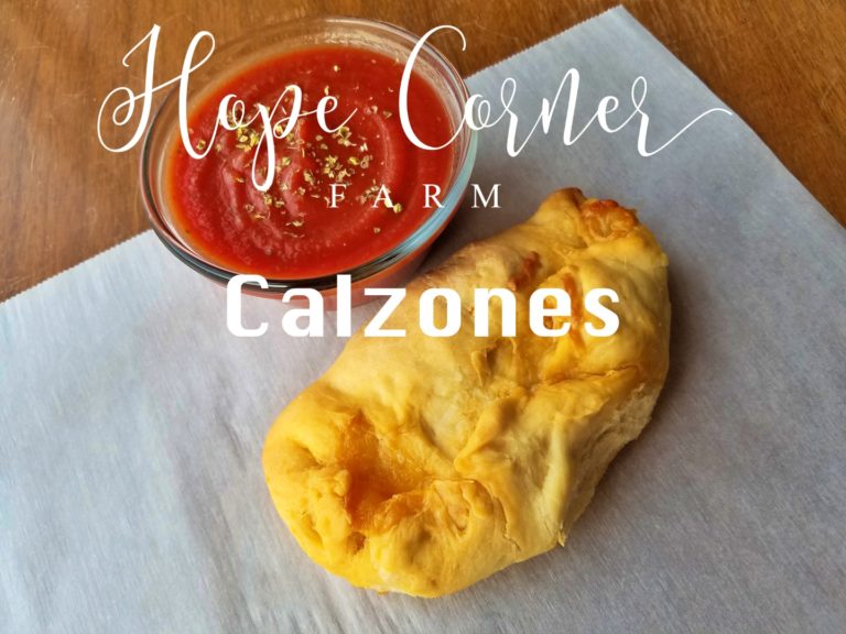 Calzones - Hope Corner Farm