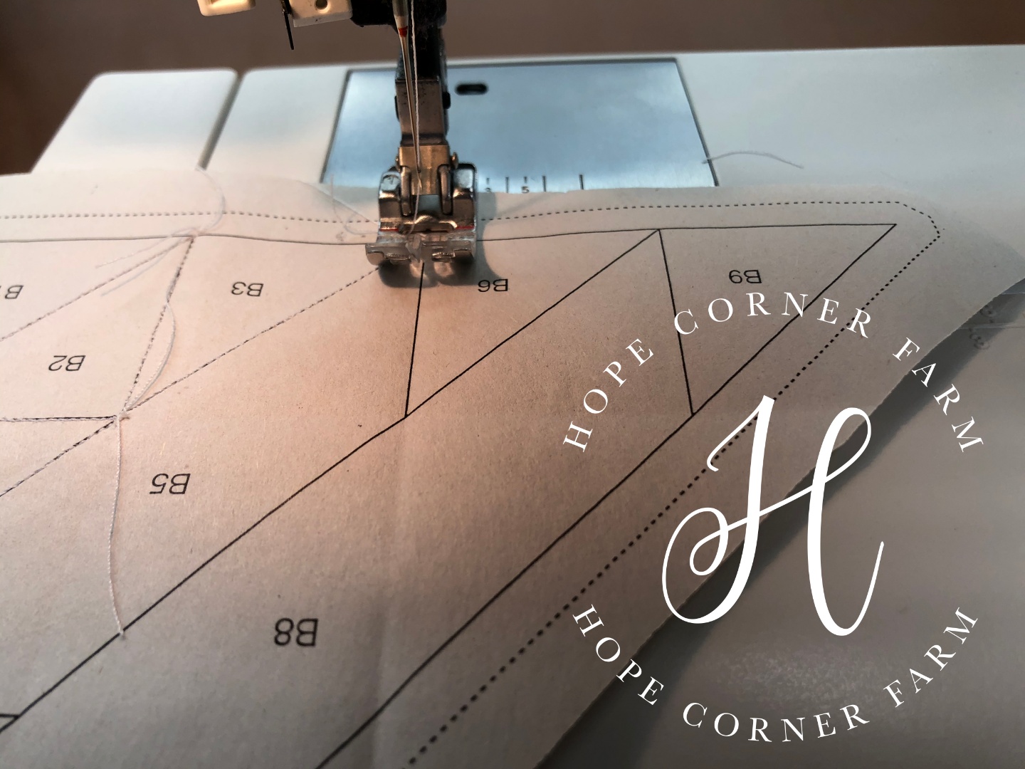 Paper Piecing Tutorial - Hope Corner Farm