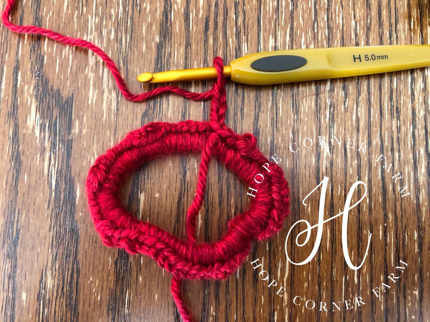 Crochet Scrunchie - Hope Corner Farm