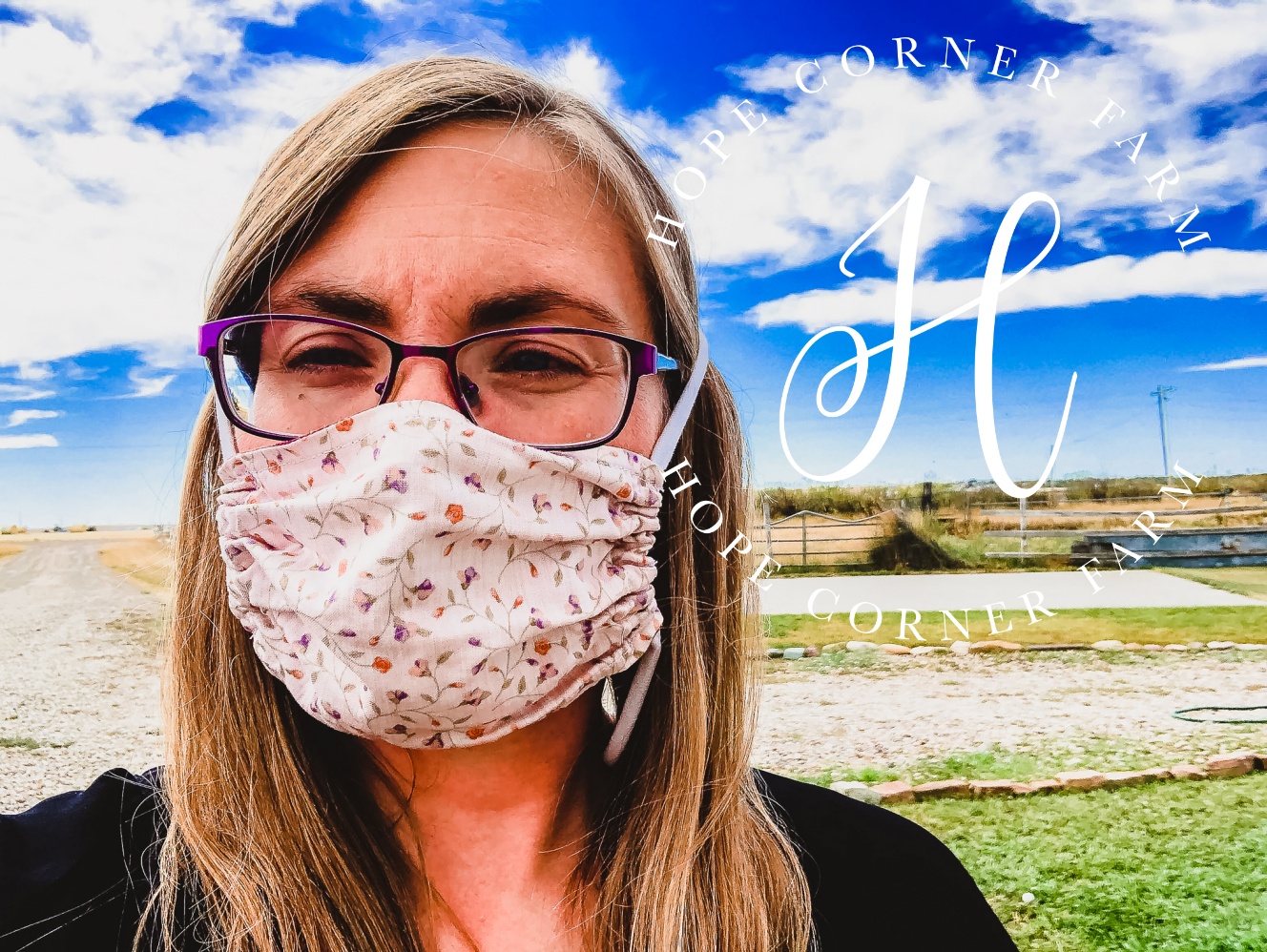 Comfortable Cloth Face Mask Tutorial - Hope Corner Farm
