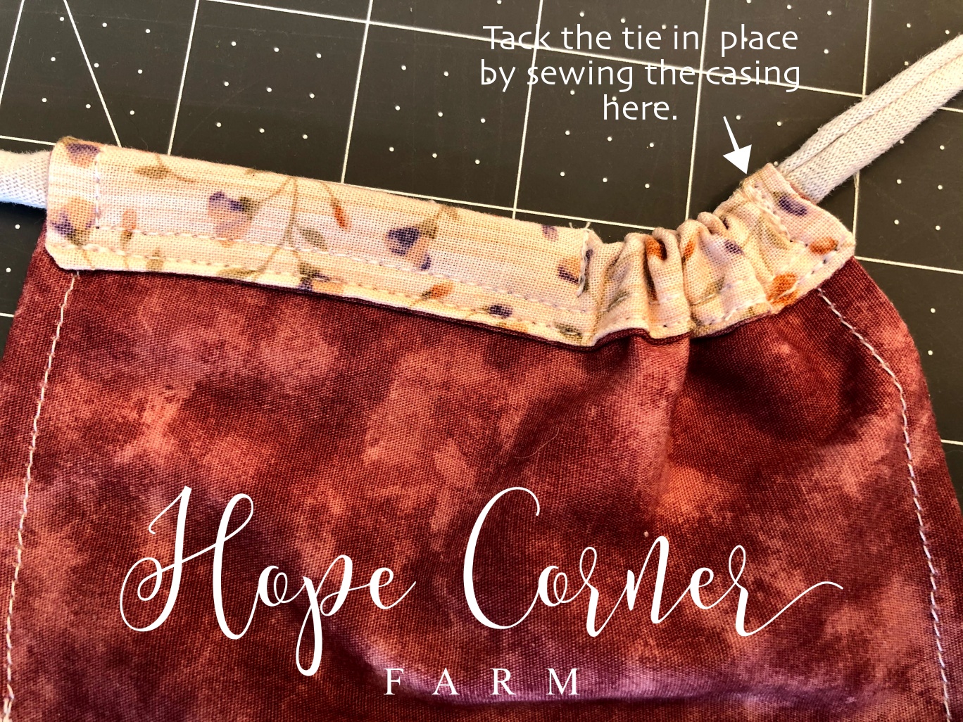 Comfortable Cloth Face Mask Tutorial - Hope Corner Farm
