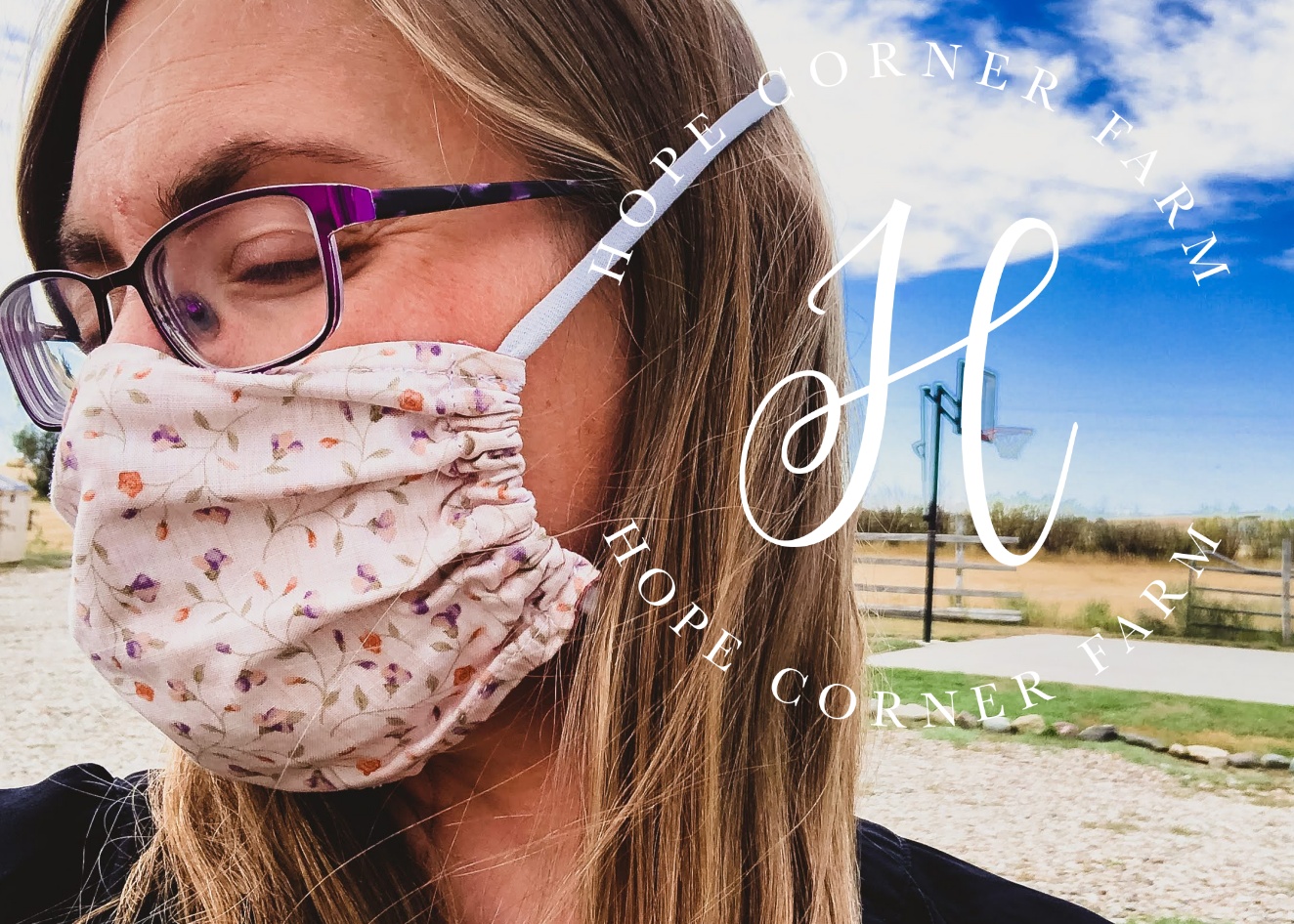 Comfortable Cloth Face Mask Tutorial - Hope Corner Farm