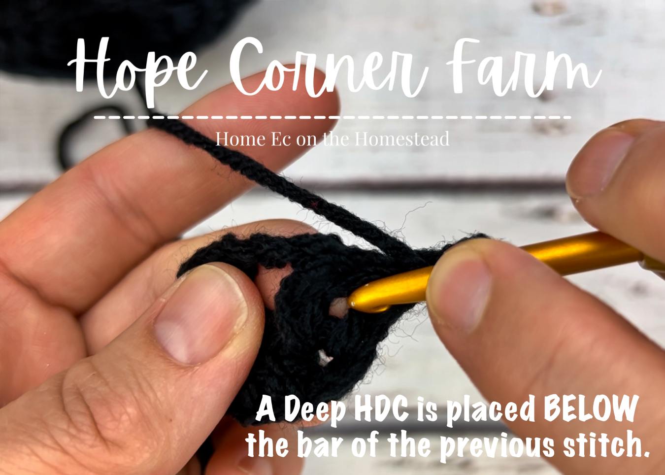 How to Crochet a Buffalo Plaid Flower Headband - Hope Corner Farm