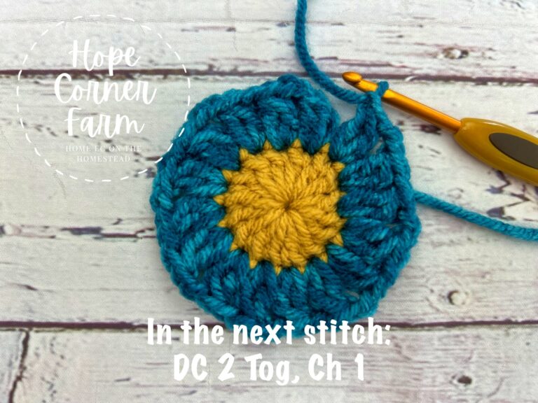 Simple Granny Square Pattern and Tutorial - Hope Corner Farm