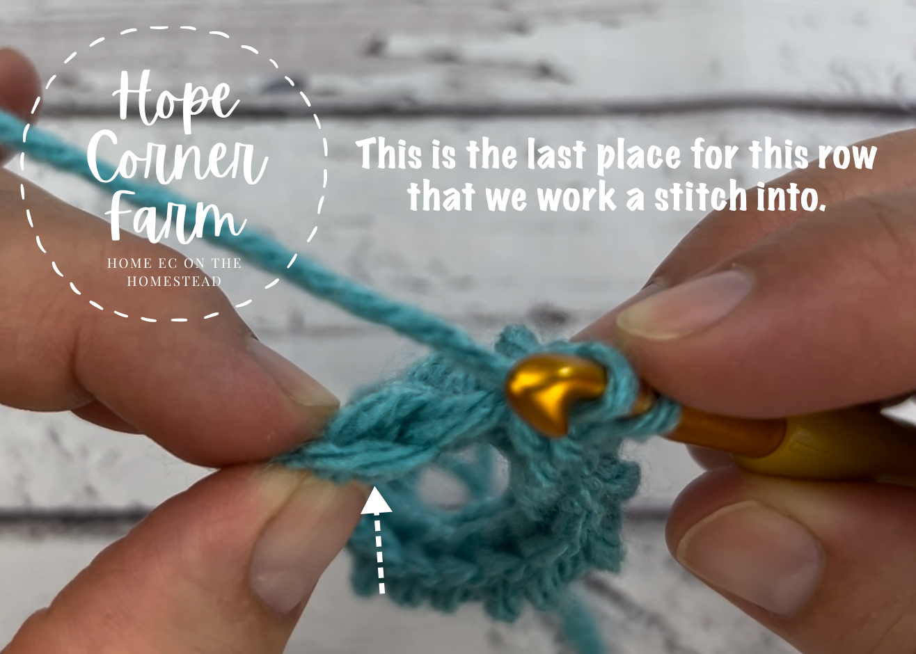 How to Yarn Over Slip Stitch in Crochet - Hope Corner Farm