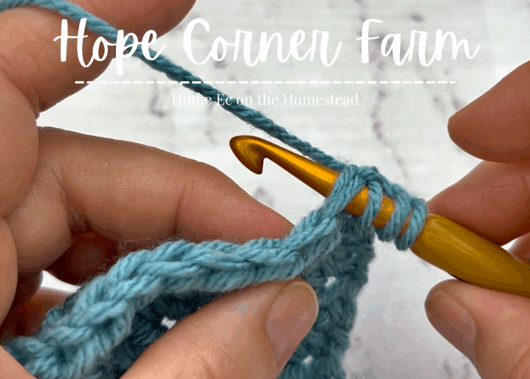 How to Half Double Crochet 2 Together (hdc2tog): Step-by-Step Tutorial ...