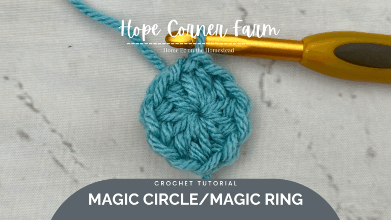 How to Crochet the Magic Ring: Step-by-Step Photo, Video, and Written ...